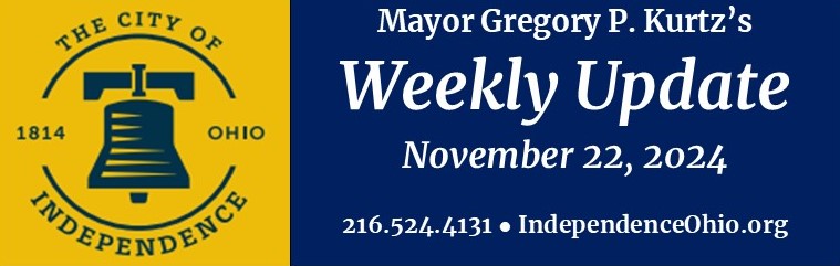 Mayor Gregory P. Kurtz's Weekly Update for November 22, 2024