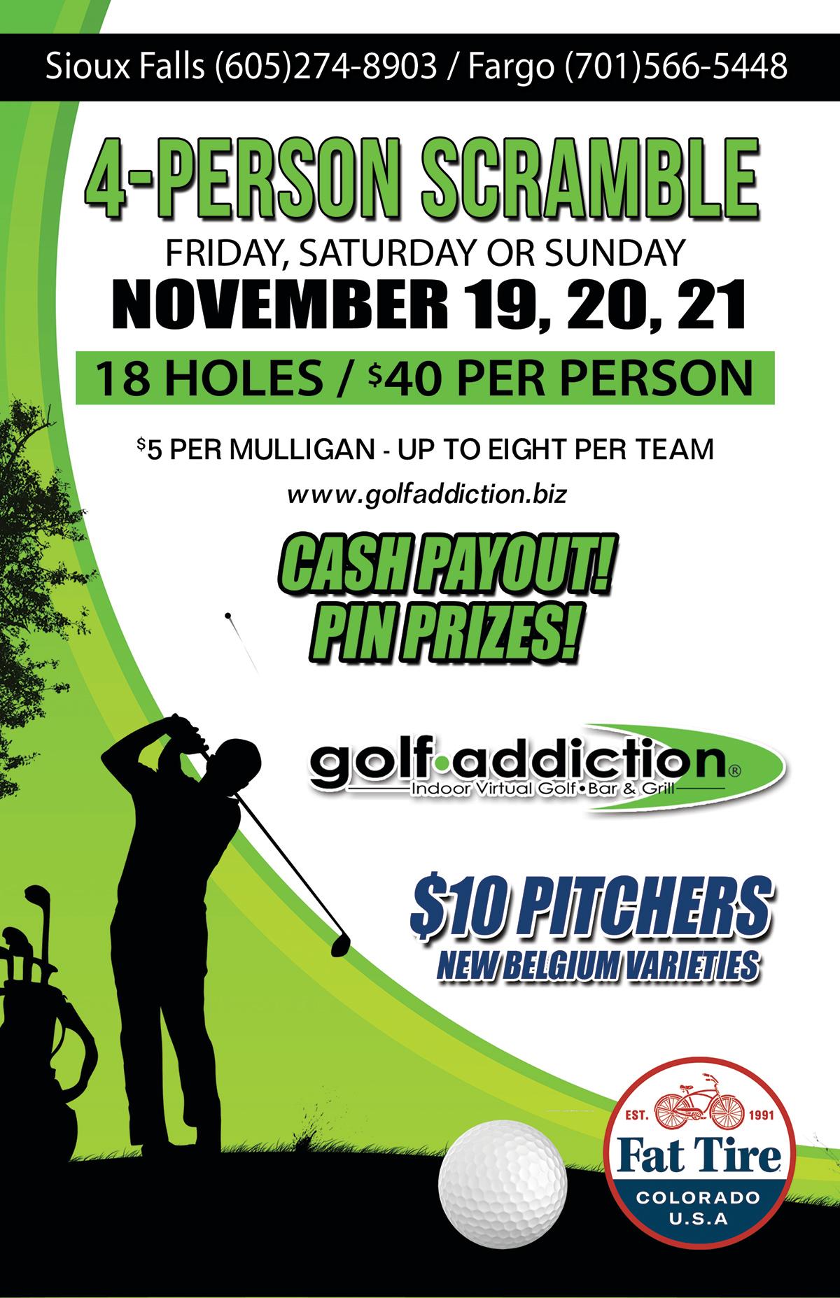 Upgrades Have Happened! 4 Person Scramble Is Coming!