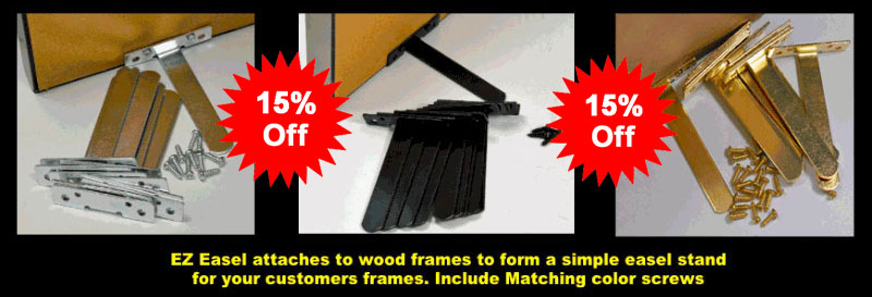 Felt Bumpers, Easels, Framers Points, Point Drivers, Security Hardware ...