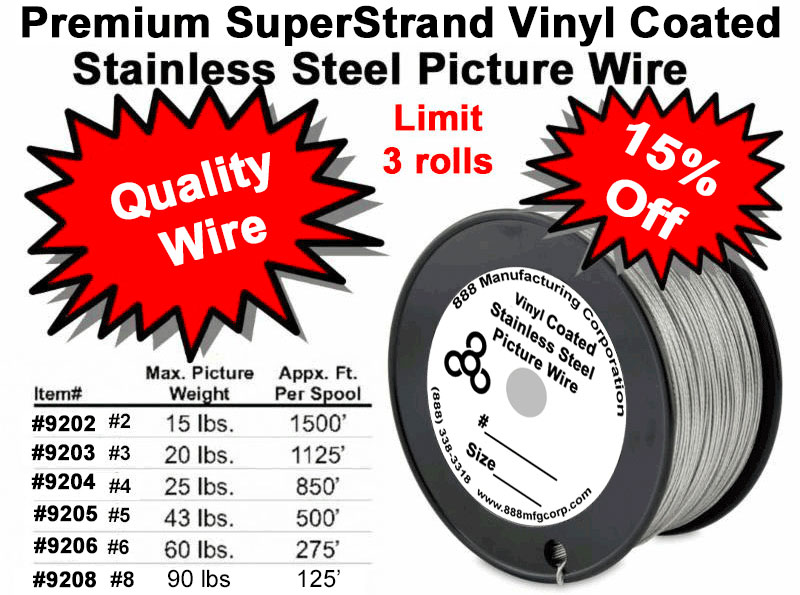 ATG Tape Sale - Specials On Picture Wire, Offset Clips, Flangers ...