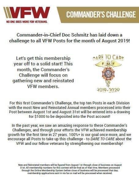 VFW Massachusetts Communications & General Orders # 3
