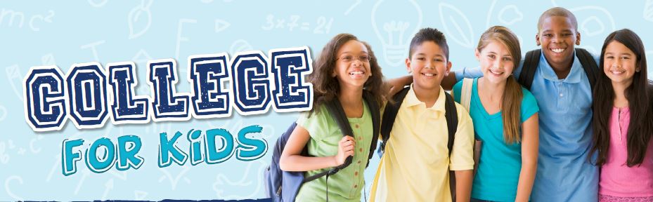 Register your child for 2024 College of Kids