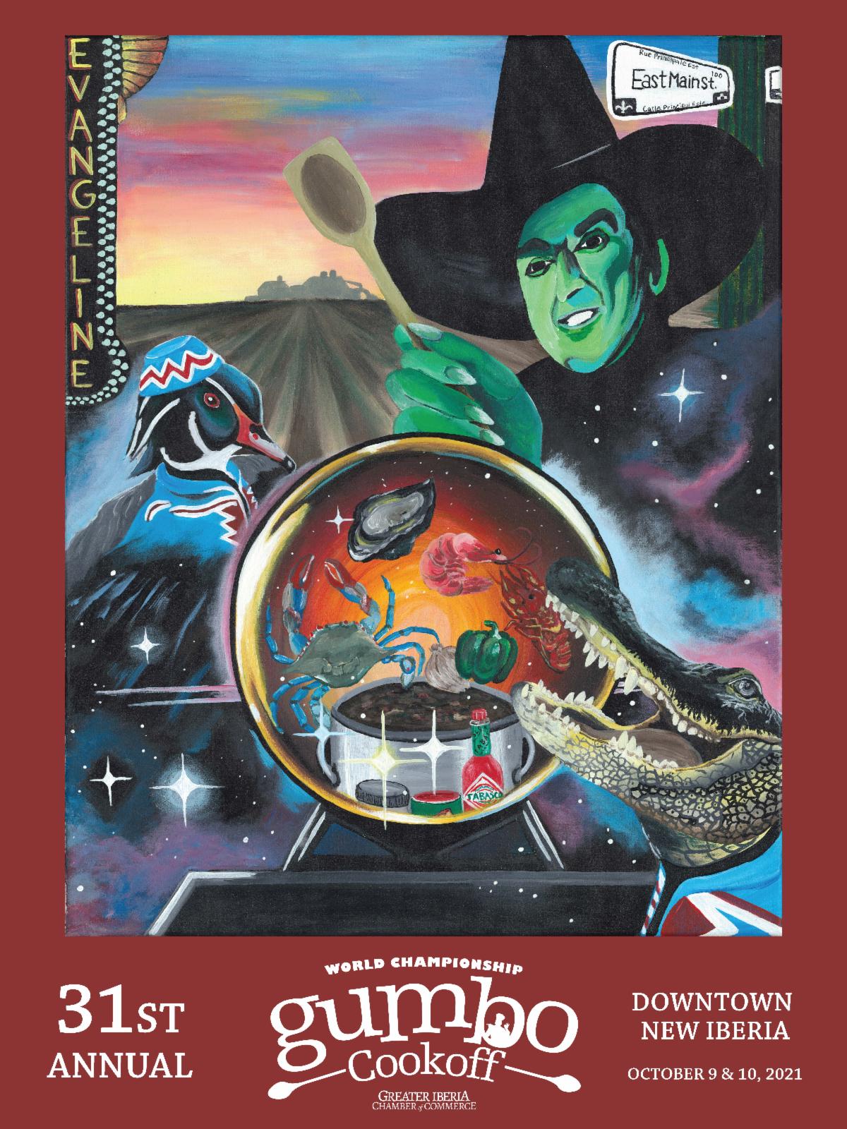 Gumbo Cookoff Poster Unveiled!!
