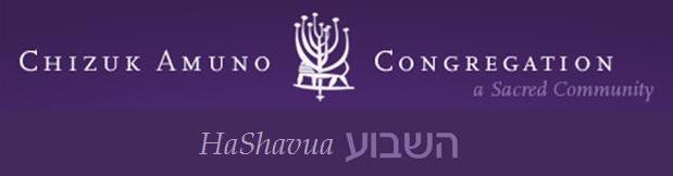 This Week@Chizuk Amuno