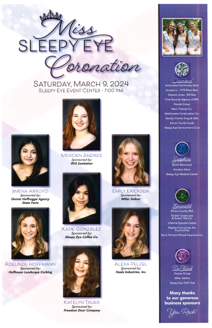Sleepy Eye Chamber March Member Newsletter