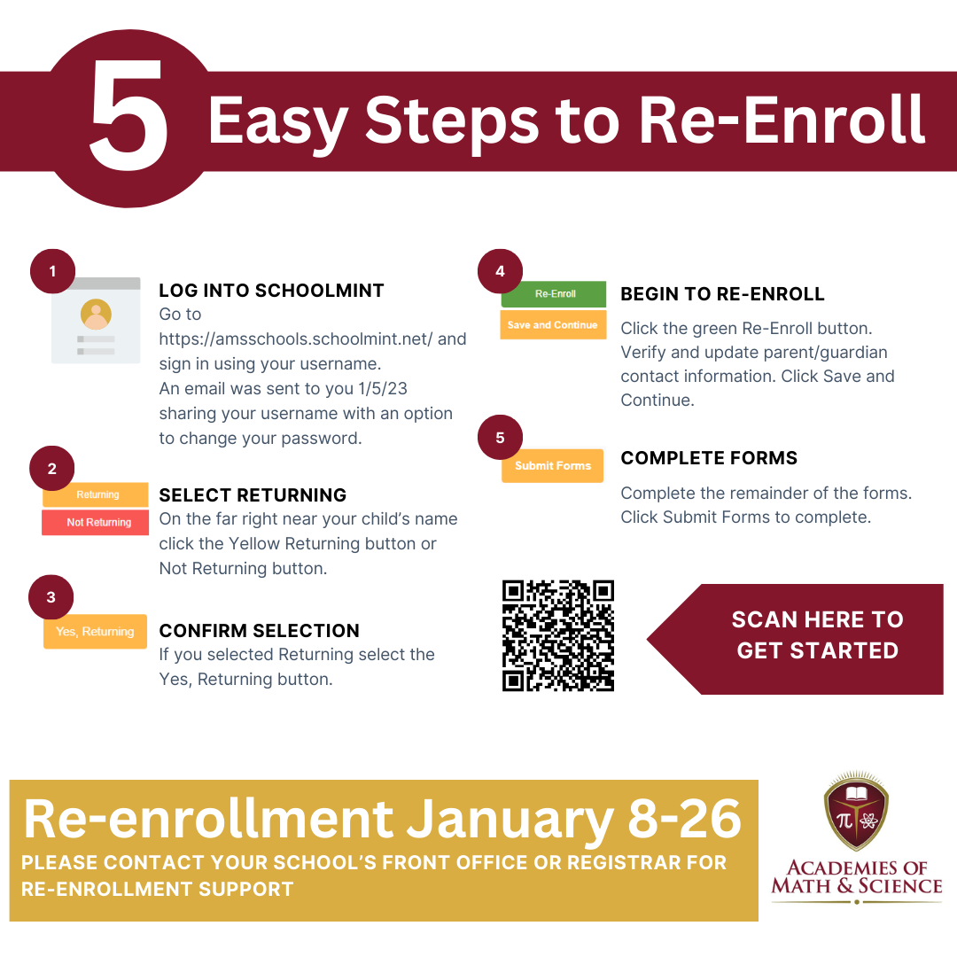 Re-Enrollment if Almost Over