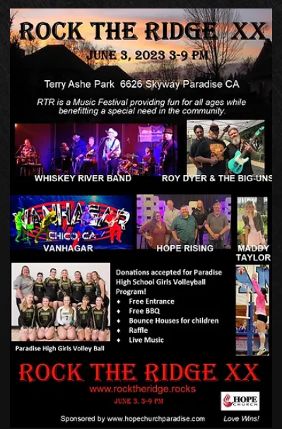 May / June Events - it's all happening on the Ridge!