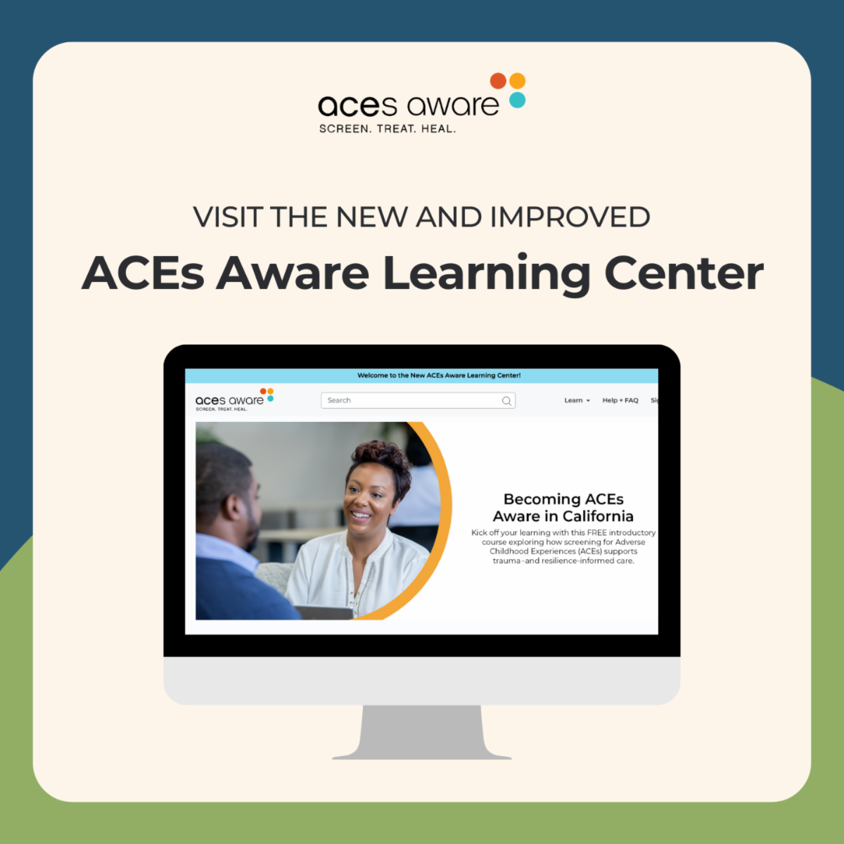 ACEs Aware February 2024 Newsletter: There’s More to Explore on the ACEs Aware Learning Center