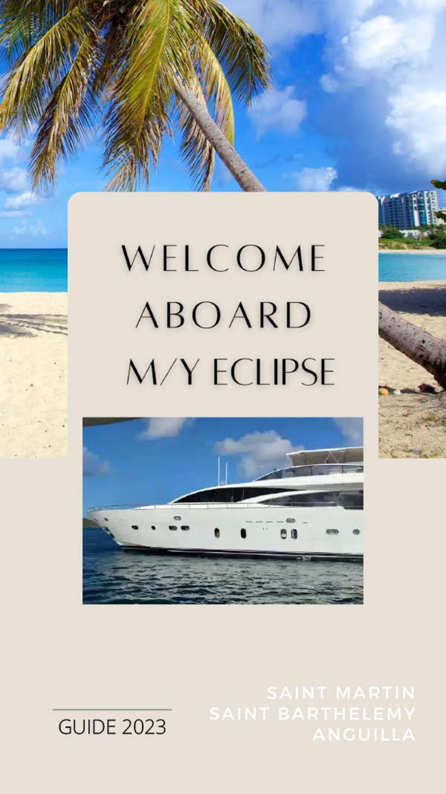 M/Y ECLIPES SPECIAL OFFER!