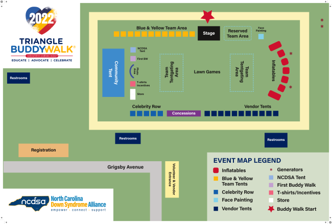 Ready or Not, it's time for the Triangle Buddy Walk! Everything you ...