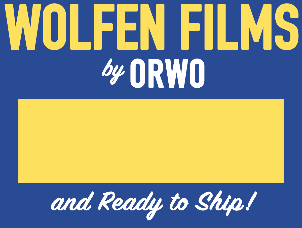 Now in STOCK... Wolfen by Orwo!
