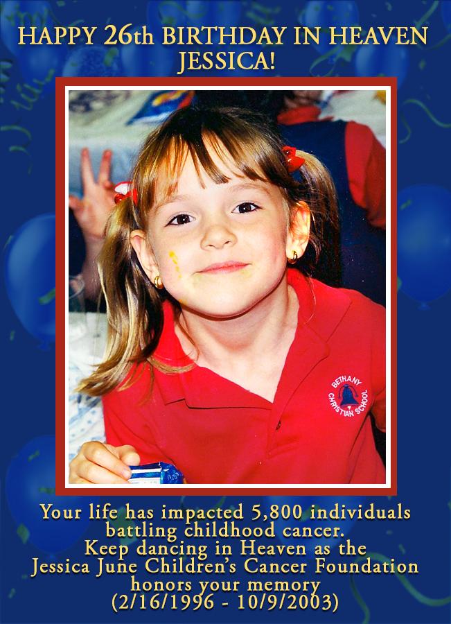 Jessica's 26th Birthday in Heaven-Tribute to Her Memory 🙏