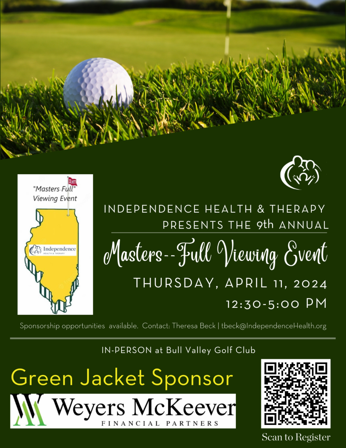 Hi Friend, Join Us at the 9th Annual Masters Full Viewing Event
