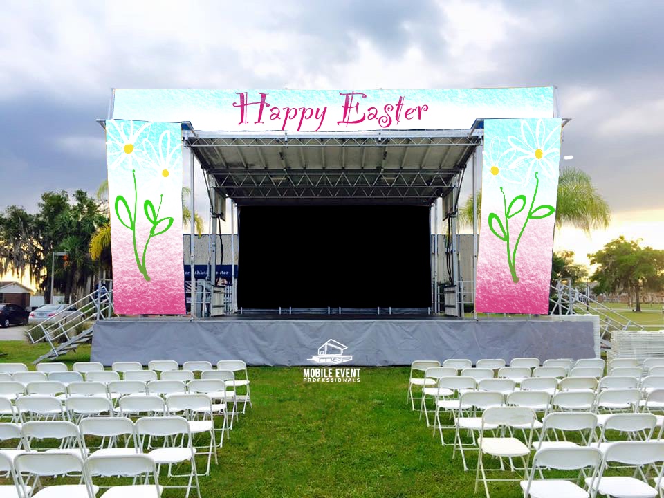 Mobile Stage for your Easter Service
