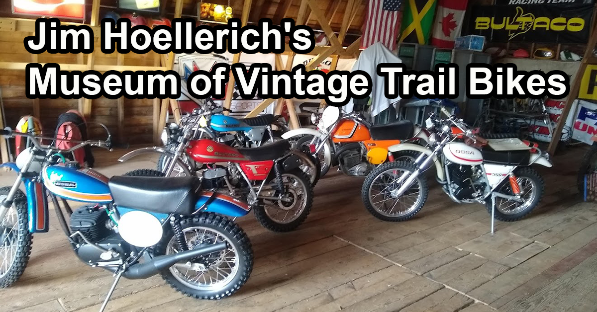 Jim Hoellerich's Museum of Vintage Trail Bikes Auction - July 30th 2022