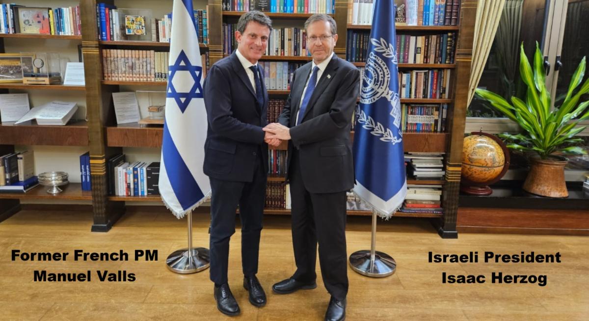 Young MPs on Security Mission to Israel; French Ex-PM Defends Jewish State