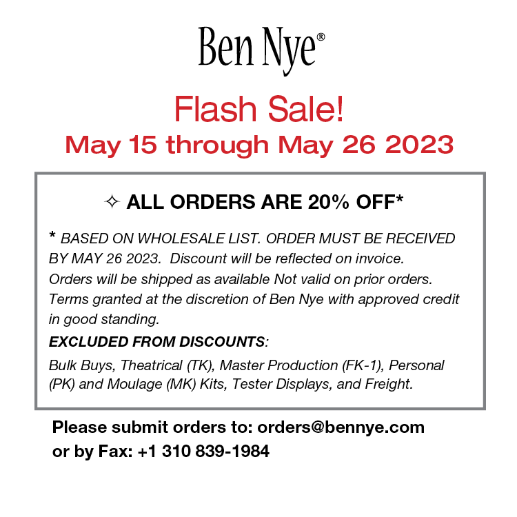 Ben Nye | Flash Sale! May 15 - May 26