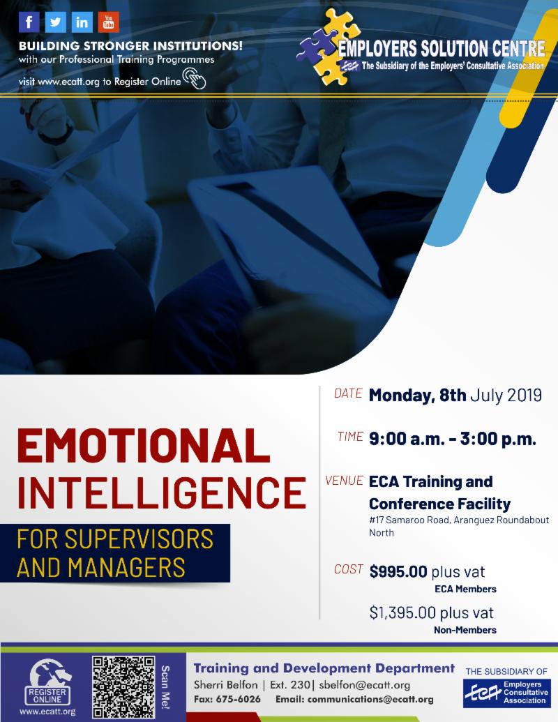 Emotional Intelligence for Managers & Supervisors
