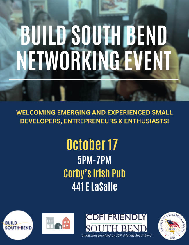 DON'T MISS OUT! UPCOMING BUILD SOUTH BEND SMALL DEVELOPER NETWORKING ...