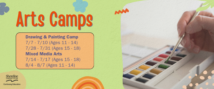 Summer Youth Camps at Shoreline Community College