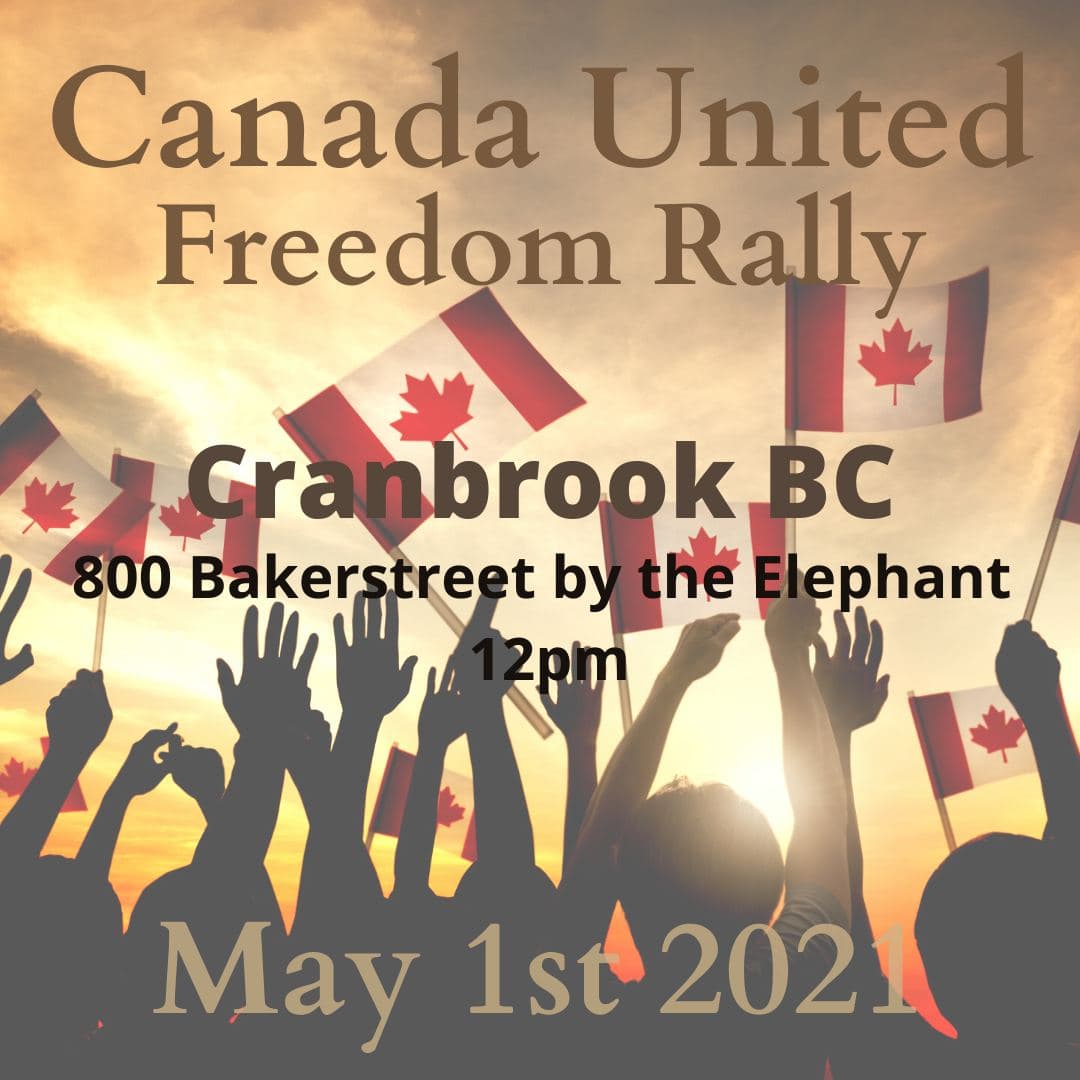 Freedom Events Across BC Begin Saturday