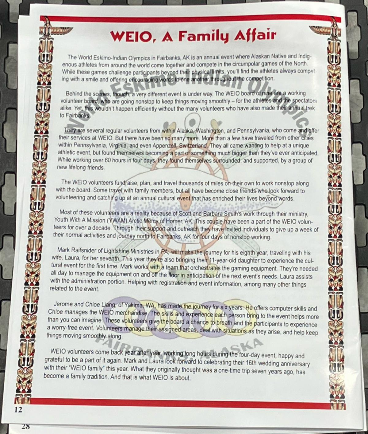 Our 2022 WEIO Team received an award!