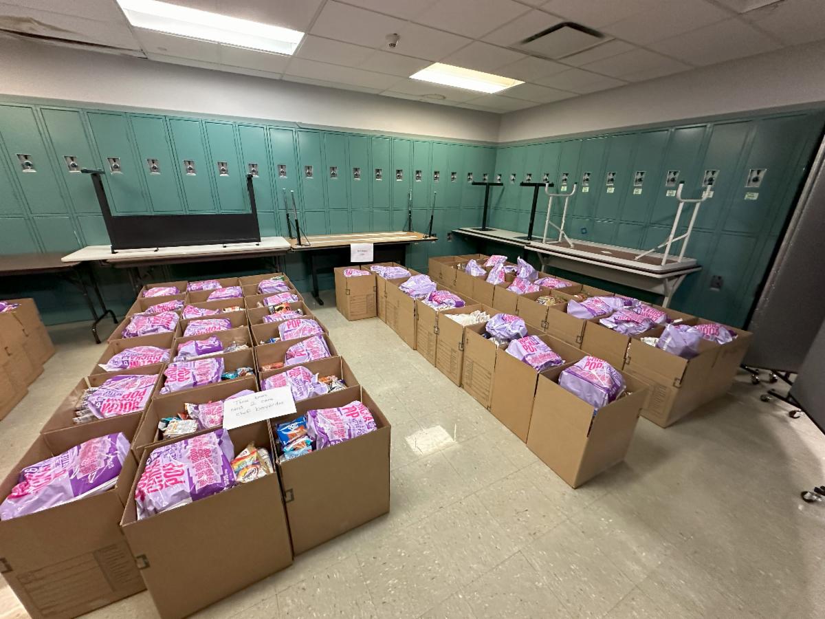Spirit of Giving - Holiday Meal Box Program serves 348 students