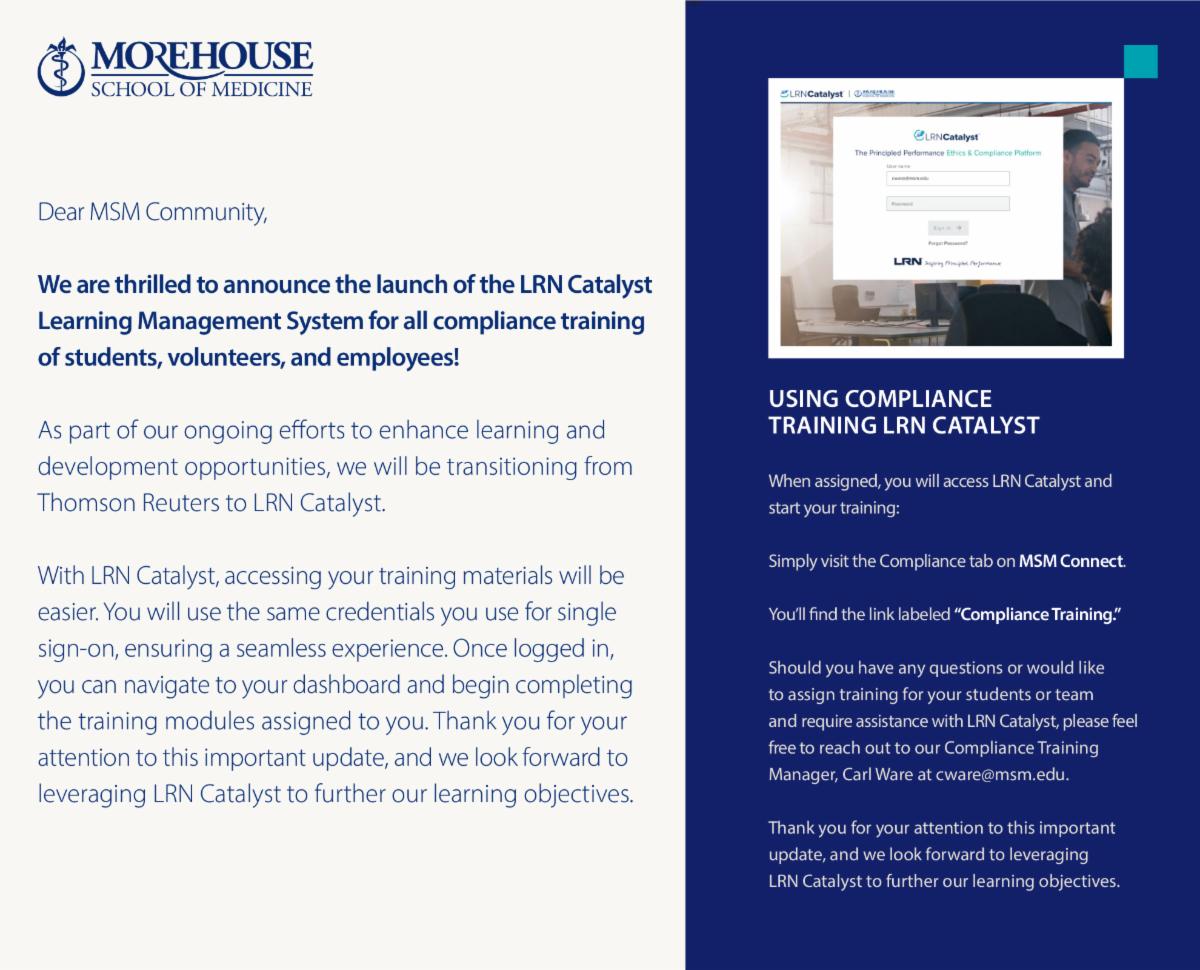 Compliance Corner Spotlight | The Office of Compliance and Corporate ...