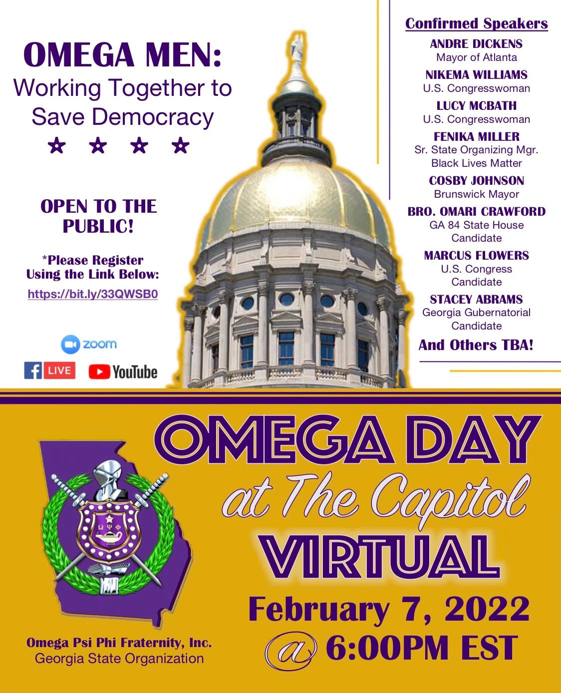 Omega Day at the Capitol 2022!