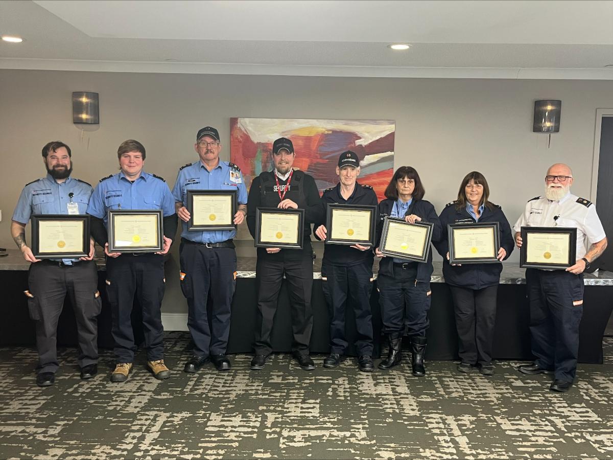 Commissionaires Supervisors Come Together for Training Excellence