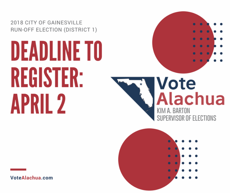 April 2018 Vote Alachua Update