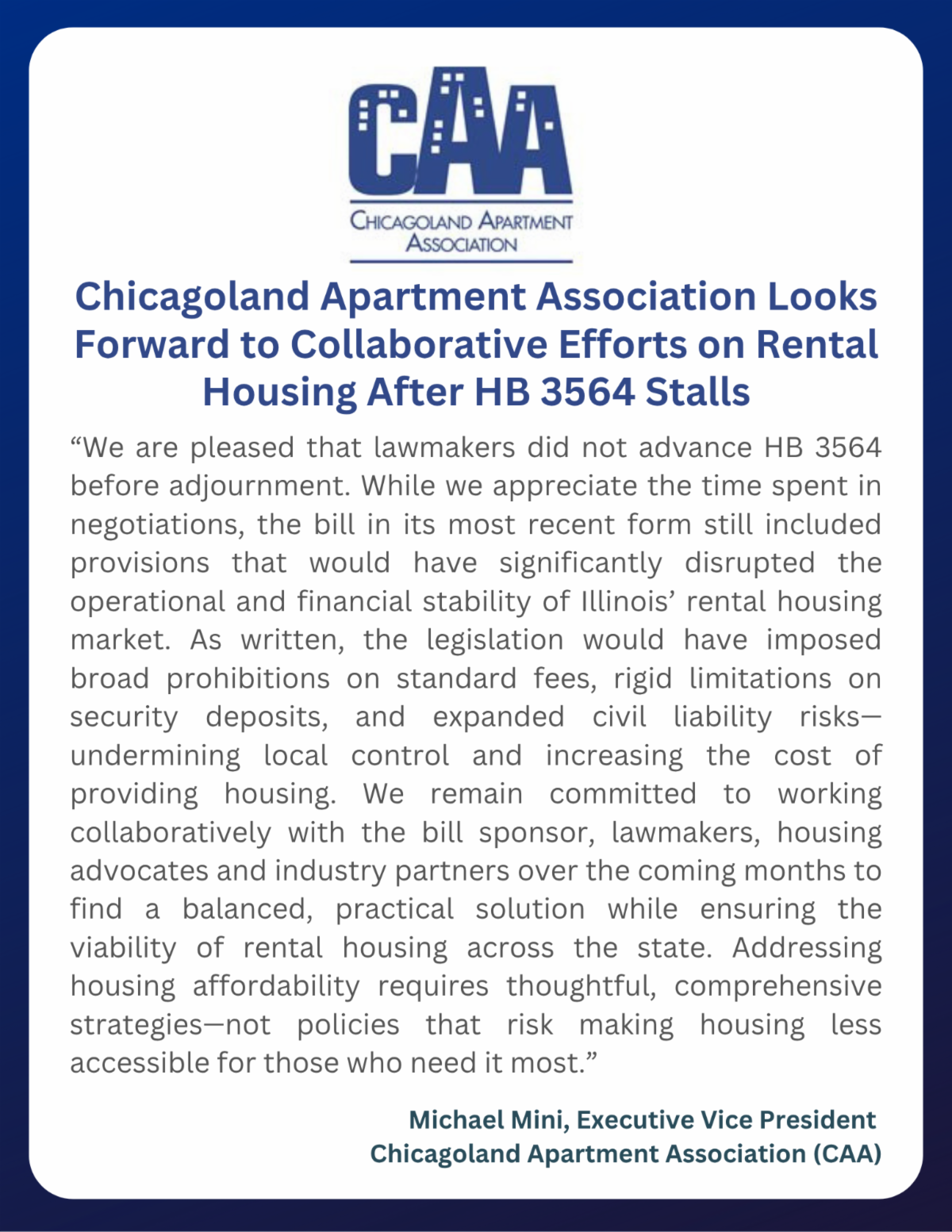 CAA Legislative Update 6/2/25