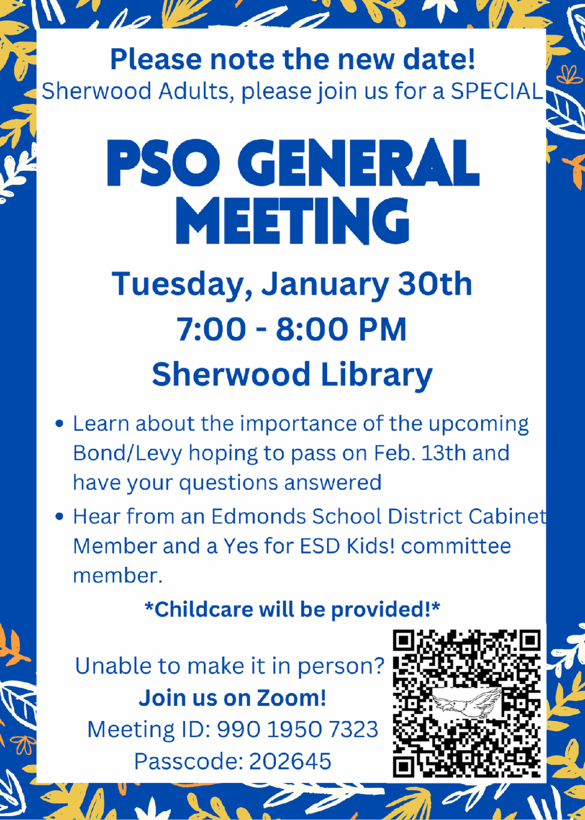 Hurray, Here's Your Updated January PSO Newsletter!