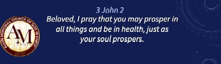 This Week's AMCOGIC Church Observations