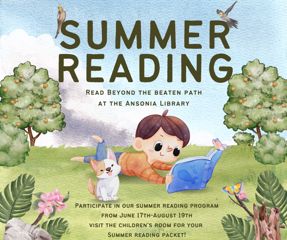 The latest Ansonia Library news for you!