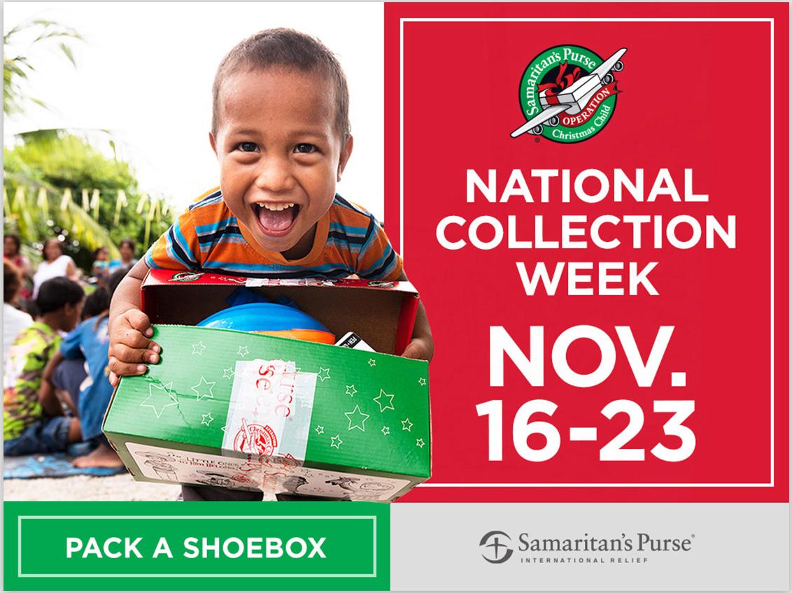 Operation Christmas Child Shoeboxes