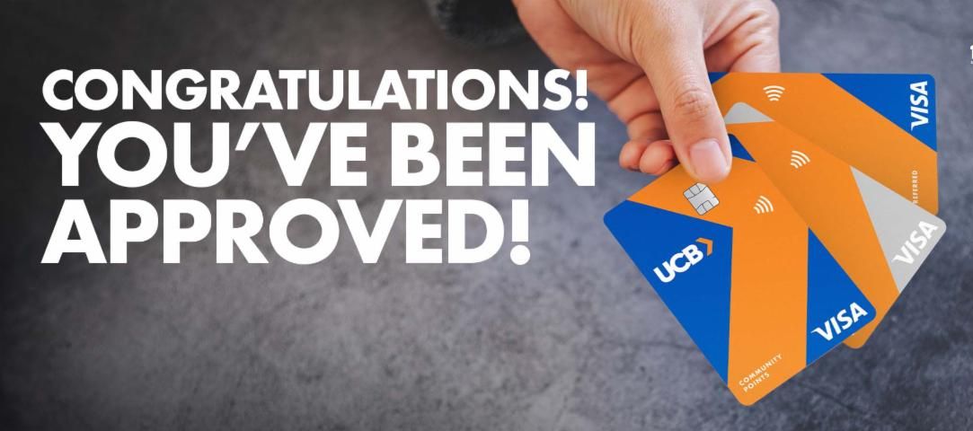 Important Information about your UCB Credit Card