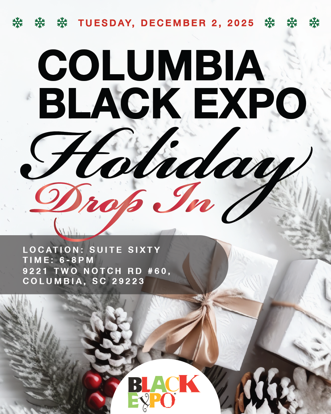 You’re invited to our 2025 Holiday Drop In