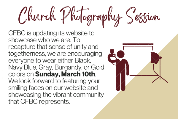 Weekly Connections & Announcements March 5th