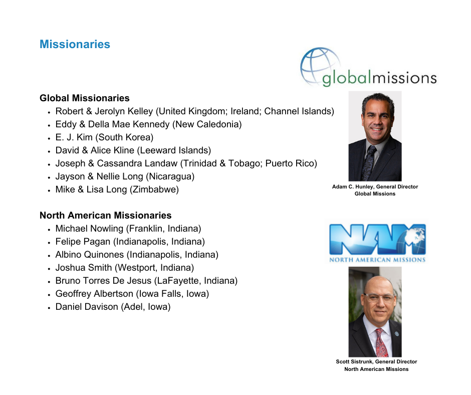 PRAYER FOR THE 2025 UPCI GENERAL CONFERENCE