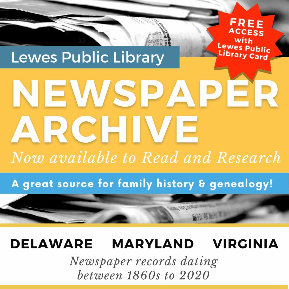 The latest Lewes Public Library news for you