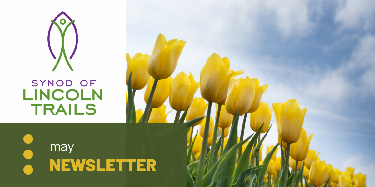 May greetings from the Synod!