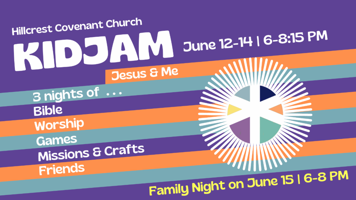 New sermon series, outside worship and prayer, KidJam and more!