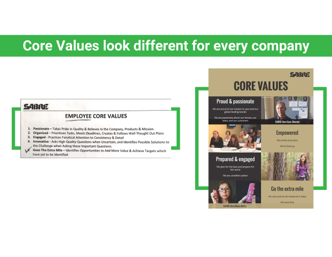 Would you like to transform your core values from words on the wall to ...