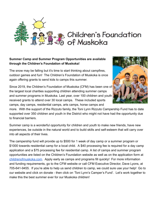February 2024 Early Years Muskoka Professional Development Newsletter