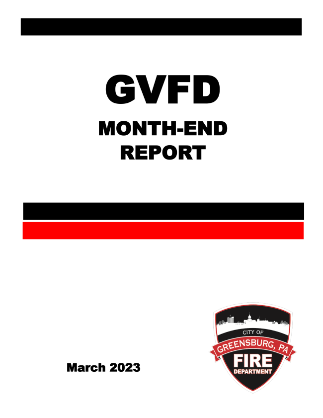 GVFD Month End Report | March 2023