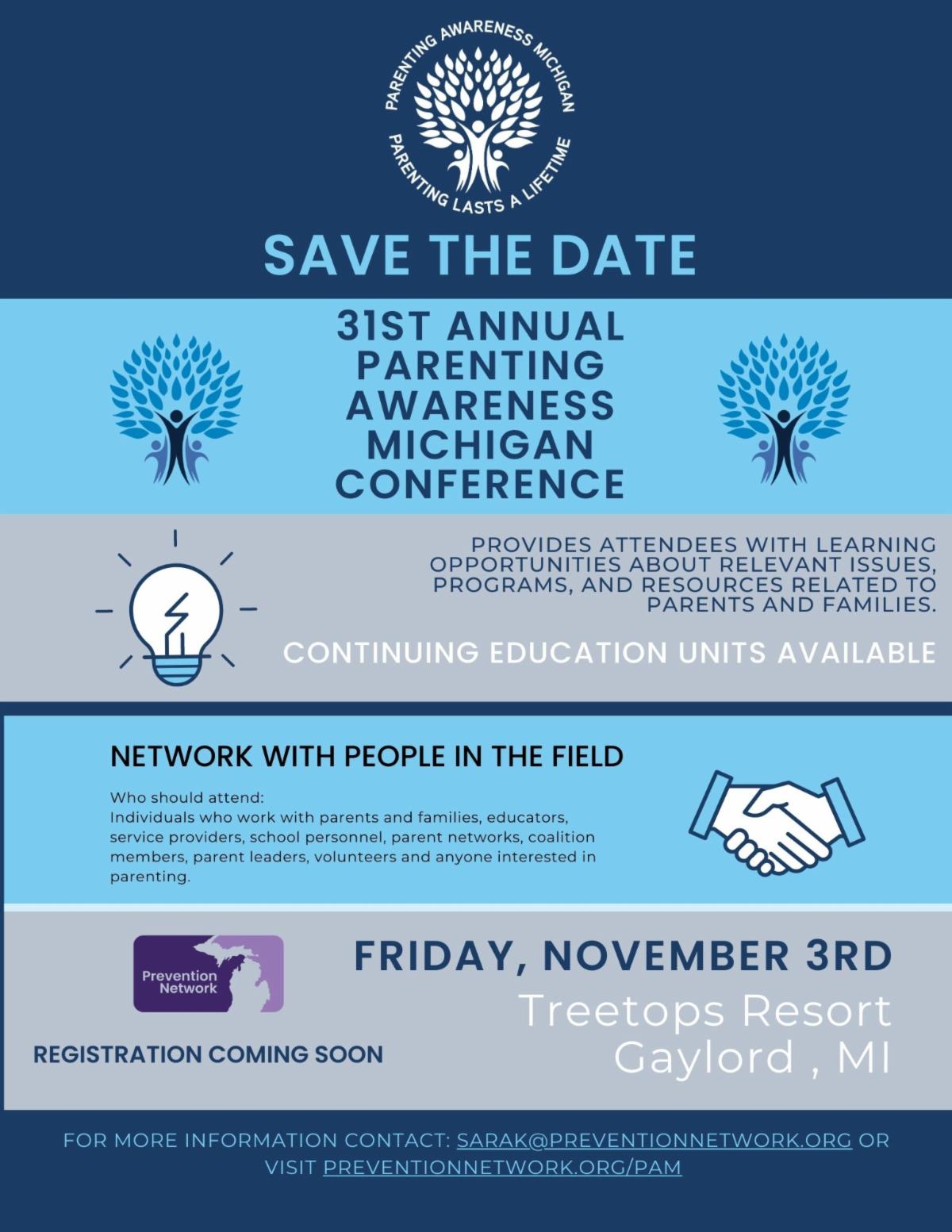 March 2023 Parenting Awareness Michigan Newsletter