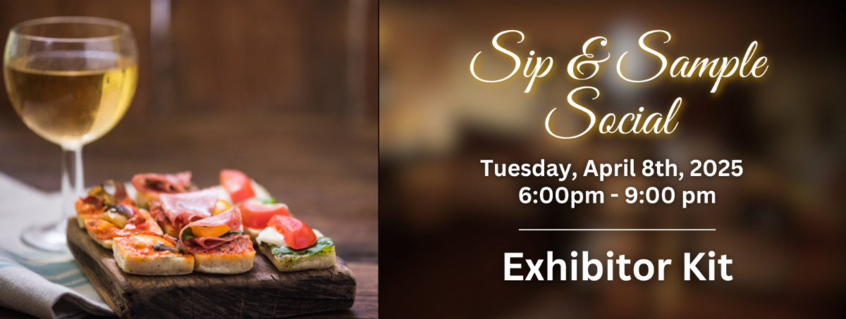 Sip & Sample Social - Information and Next Steps