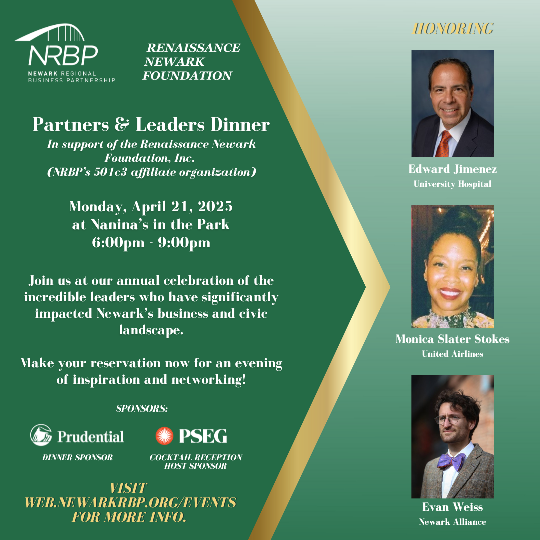 Celebrate Newark's Partners and Leaders on April 21!