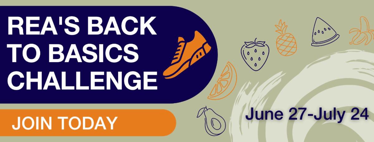 Sign Up For Rea's Back To Basics Challenge by Friday